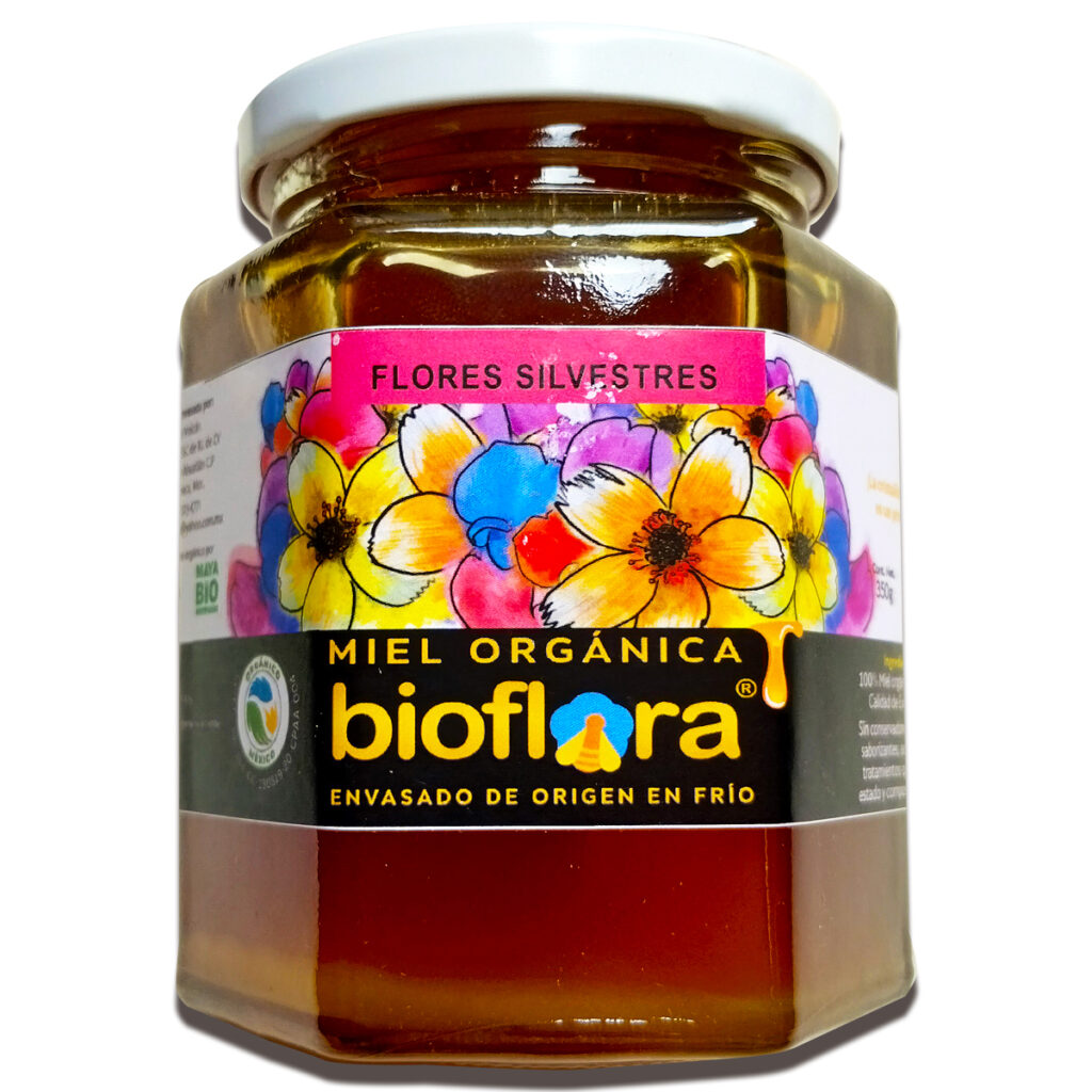 Miel Flores Silvestres 350g – Nicho Orgánico